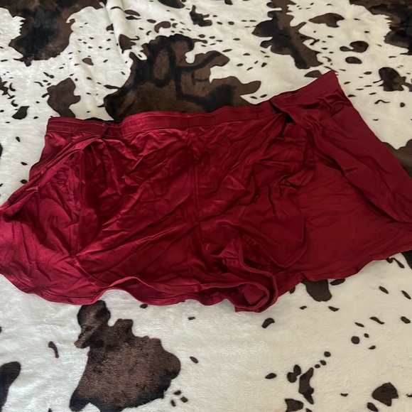 Petra Fashions | Intimates & Sleepwear | Cranberry Red Satin Poly Rip ...